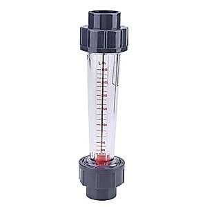 Deosdum Plastic Tube Type LZS-25 Flow Meter 300-3000L/H Water Rotameter