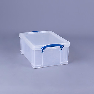 Really Useful 9 Litre Clear Plastic Storage Box