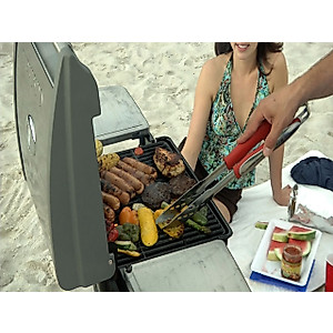 Cuisinart CGG-240 All Foods, 27.3" L x 38" W x 23.5" H, Roll-Away Gas Grill, Stainless Steel