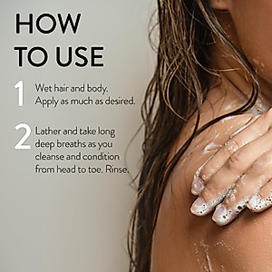 Philip B Nordic Wood Hair + Body Shampoo | Invigorating and Purifying Hair and Body Shampoo that Lathers Up Luxuriously, 11.8 oz.