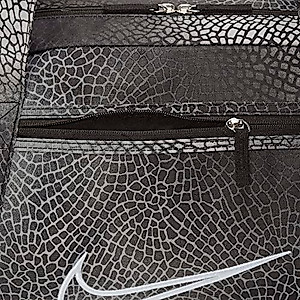 Nike Gym Club AOP Women's Training Duffel Bag 24L (Black/Light Smoke Grey/White)