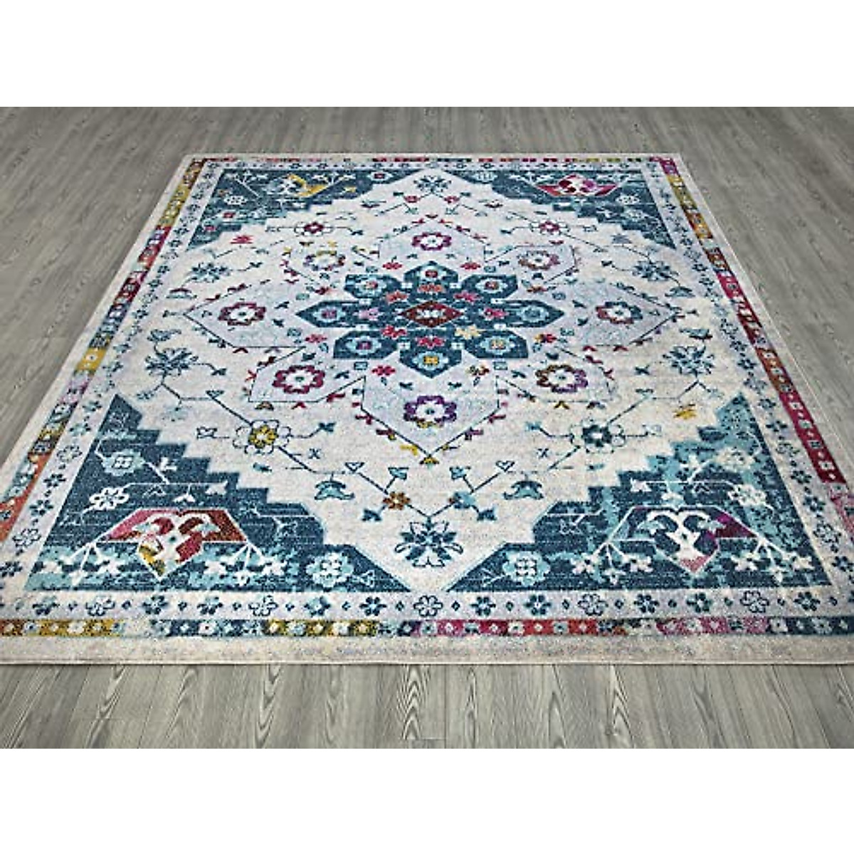 Signature Loom Natalie Oriental Area Rugs, 8x10 - Persian Area Rugs for Living Room - Gorgeous Turkish Carpets and Rugs for Bedroom - Kashan/Heriz/Kirman/Tabriz/Turkish