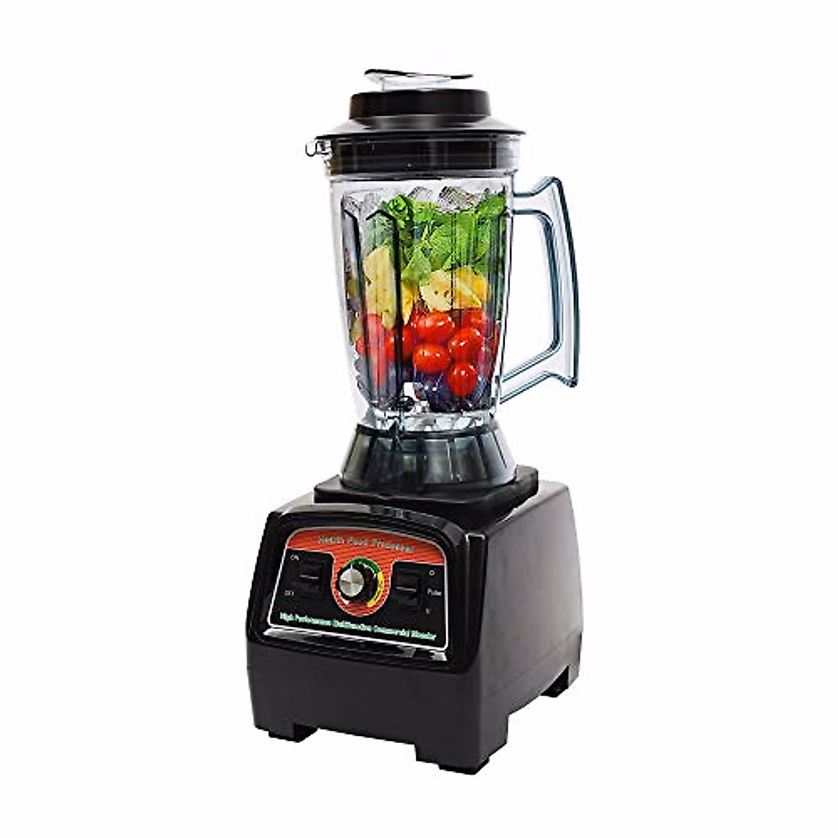 CNCEST Commercial Blender - 128Oz Countertop Blender, High Performance Ice Crusher, Blender for Shakes And Smoothies, Heavy Duty Smoothie Quiet Blender for Smoothies Shakes Ice Frozen Fruit
