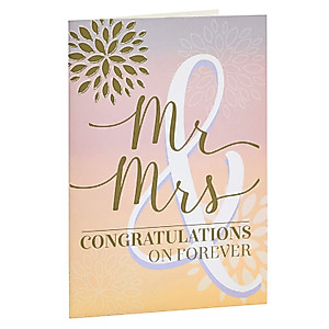 Best Paper Greetings 36 Pack Engagement and Wedding Greeting Cards for Couples with Envelopes, Congratulations Bride and Groom, 6 Rustic Designs (5x7 In)