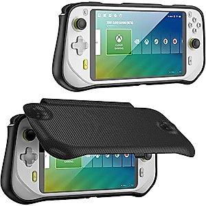 ProCase Flip Case for Logitech G Cloud Handheld with Front Cover, Upgraded Protective Case for Logitech G Cloud Gaming Case with Magnetically Detachable Front Shell -Black