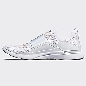 APL: Athletic Propulsion Labs Women's Techloom Bliss, White/Crème/Beachwood, 8