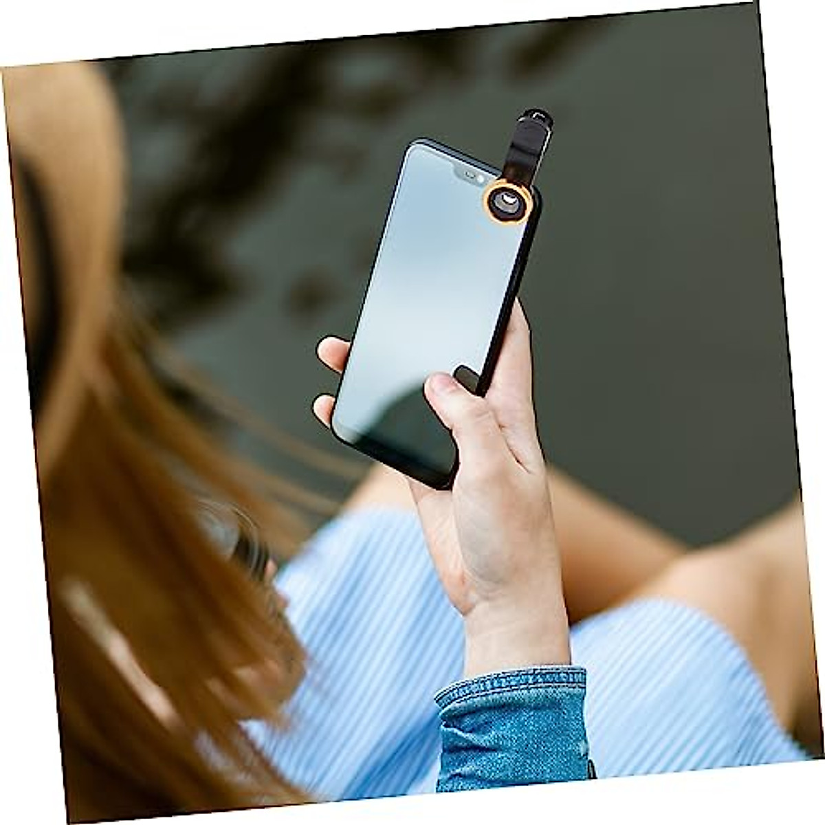 UKCOCO 2 Sets Mobile Phone Fisheye Lens Fish Eye Phone Universal Phone Camera Lens Clip on Fisheye Lens Fish Eye Lens for Camera Smart Phones Camera Accessories Camera Lens Kit Macro Lens