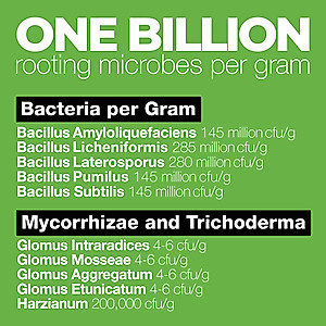 TPS Billions Concentrated Microbial Root Enhancer, 100% Water-Soluble with Mycorrhizae, Bacteria and Trichoderma, 8 oz (1/2 Pound)