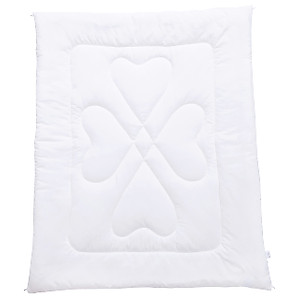 MEJU 100% Polyester Duvet Insert Midweight Spring Autumn for Baby Toddler Boys Girls Crib Bed Decoration Gift (Midweight, 43" X59")