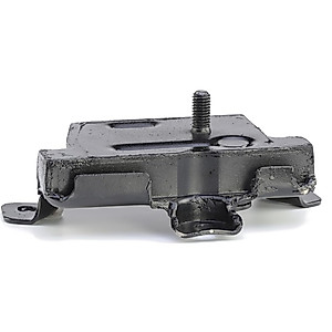 A-Partrix 2 Front Engine Mounts Fits Ford F-100 1977-1979, F-150 1977-1979, Bronco 1978-1982, F-250 1977-1982, F-350 1977-1982 (Black, Steel, Aluminum, Zinc, Unfinished, 2 Count)