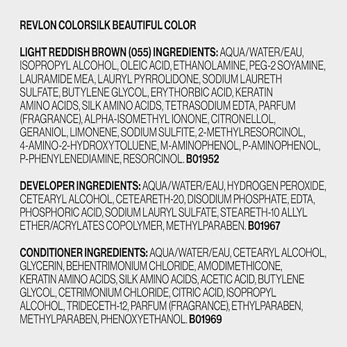 Revlon Permanent Hair Color, Permanent Red Hair Dye, Colorsilk with 100% Gray Coverage, Ammonia-Free, Keratin and Amino Acids, Red Shades (Pack of 3)