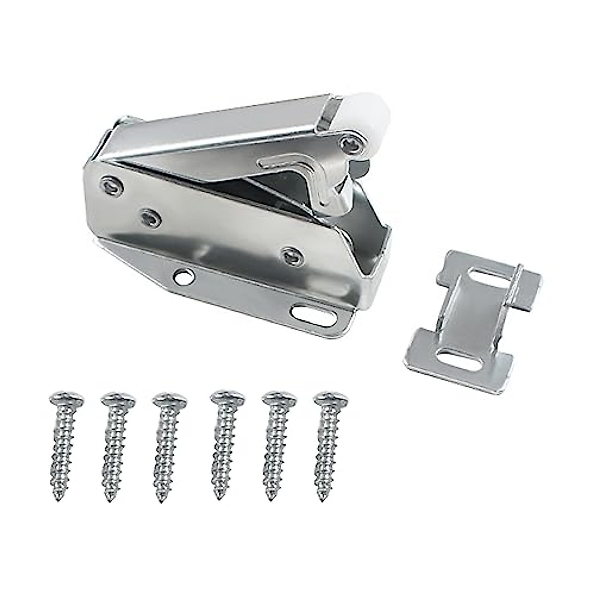 kmobruzy 2-Piece/Set Elephant Trunk Hook Lock Cabinet Door Cabinet Door Latches Lock Steel Door Latches Cabinet Door Lock Durable Cabinet Door Lock