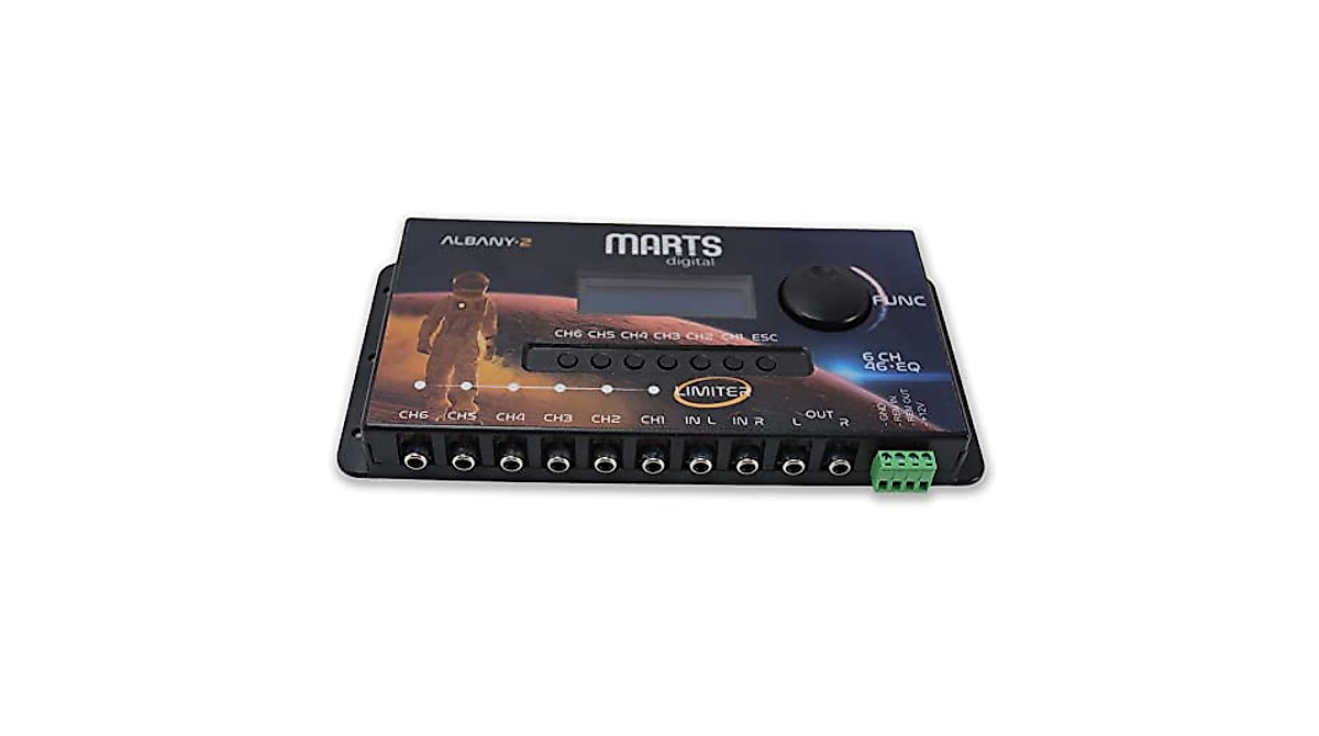 Marts Digital 6-Channel DSP Signal Processor for Car Audio