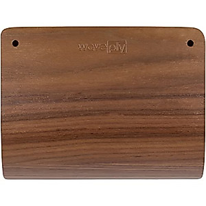 Rolled Towel Racks. 3 x Wall Mounted Wood Shelves for Bathroom Towel Storage. Wooden Bath Towel Organizer Shelf. Lacquered for Moisture Protection. Fits Large Towels (Walnut)