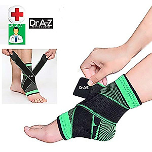 Rewind With Nature Dr A-Z Plantar Fasciitis Support Brace, Sleeves, Compression Sock - LXL
