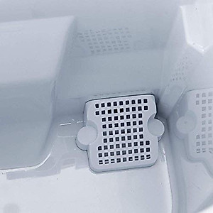 Deco Chef Black Compact Electric Top Load Ice Maker with The Smoothies Bible Recipe Book