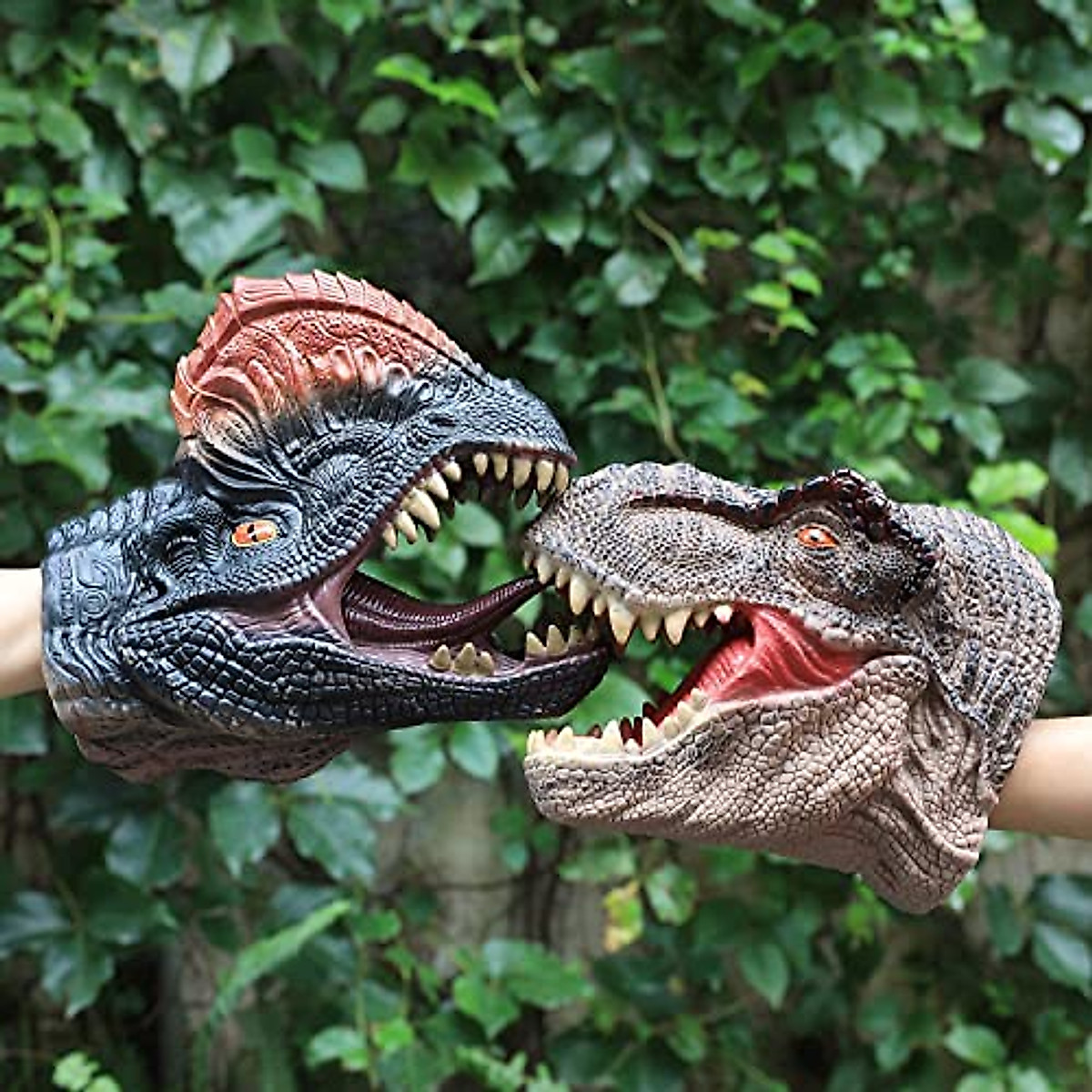 Dinosaur Toys Puppets for Kids, t rex Dinosaur playset Toys Dino Claw for Boys, 6 pcs