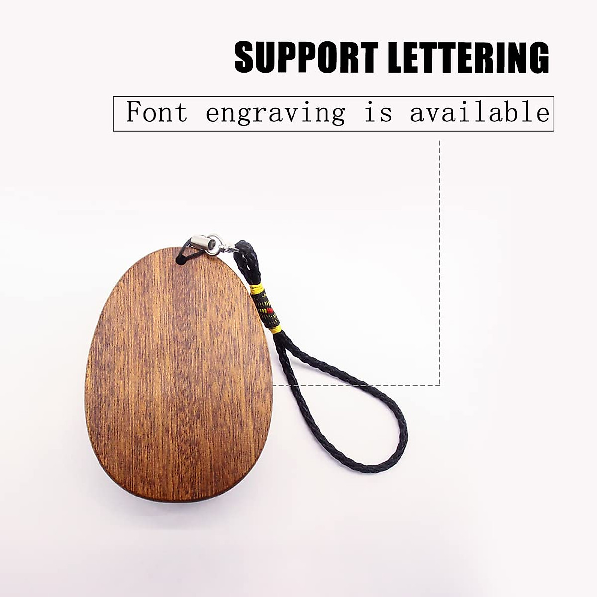 Mini 8 Key Kalimba Thumb Piano Gifts for Kids Beginners Music Lovers Players, Cute Instrument Pendant Keychain Accessories, Wood Finger Thumb piano, Musical good accessory Pendant Gift