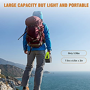 Portable Power Station 97Wh Generator Laptop Charger 26400mAh Battery Pack with AC Outlet 110V Laptop Battery Charger Portable Generators for Home Use Portable Power Bank for Camping Emergency