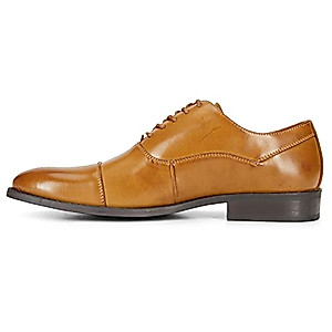 Kenneth Cole Men's Unlisted Half Time Oxford, Tan, 9.5