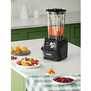 Nuwave Infinity Commercial Blender, Heavy-Duty Smoothie Blender w/ 2.5HP Copper Motor & Laser-Cut Blades, Last 100 Years, Quick Ice Crushing, 64oz Tritan Jar, NSF Certified, 10 Speeds, Self-Cleaning