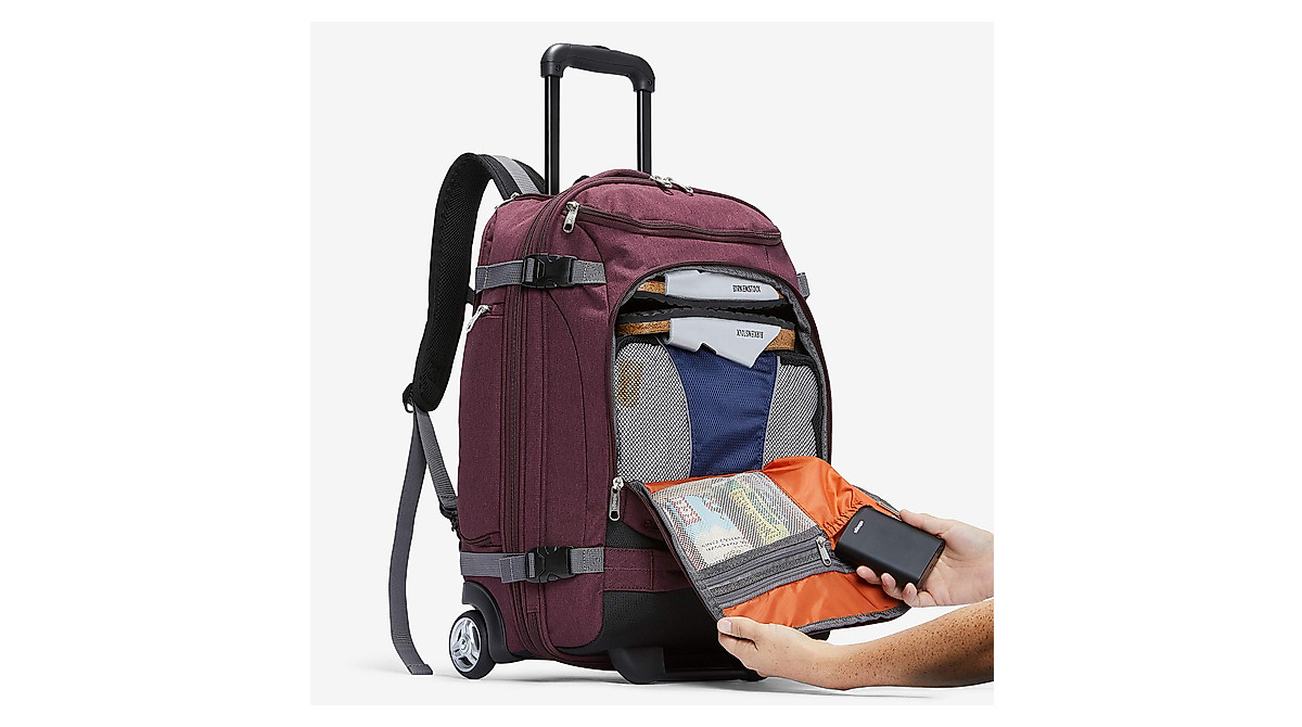 eBags Mother Lode Rolling Backpack – Versatile Travel & Carry-On