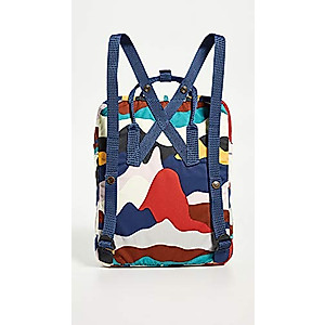 Fjallraven Women's Kanken Backpack, Summer Landscape, Print, Blue, One Size