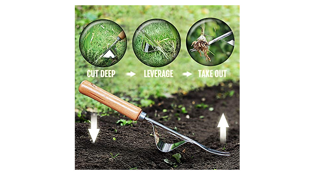 Betus Hand Weeder - Effortless Weed Removal & Deep Digging Tool