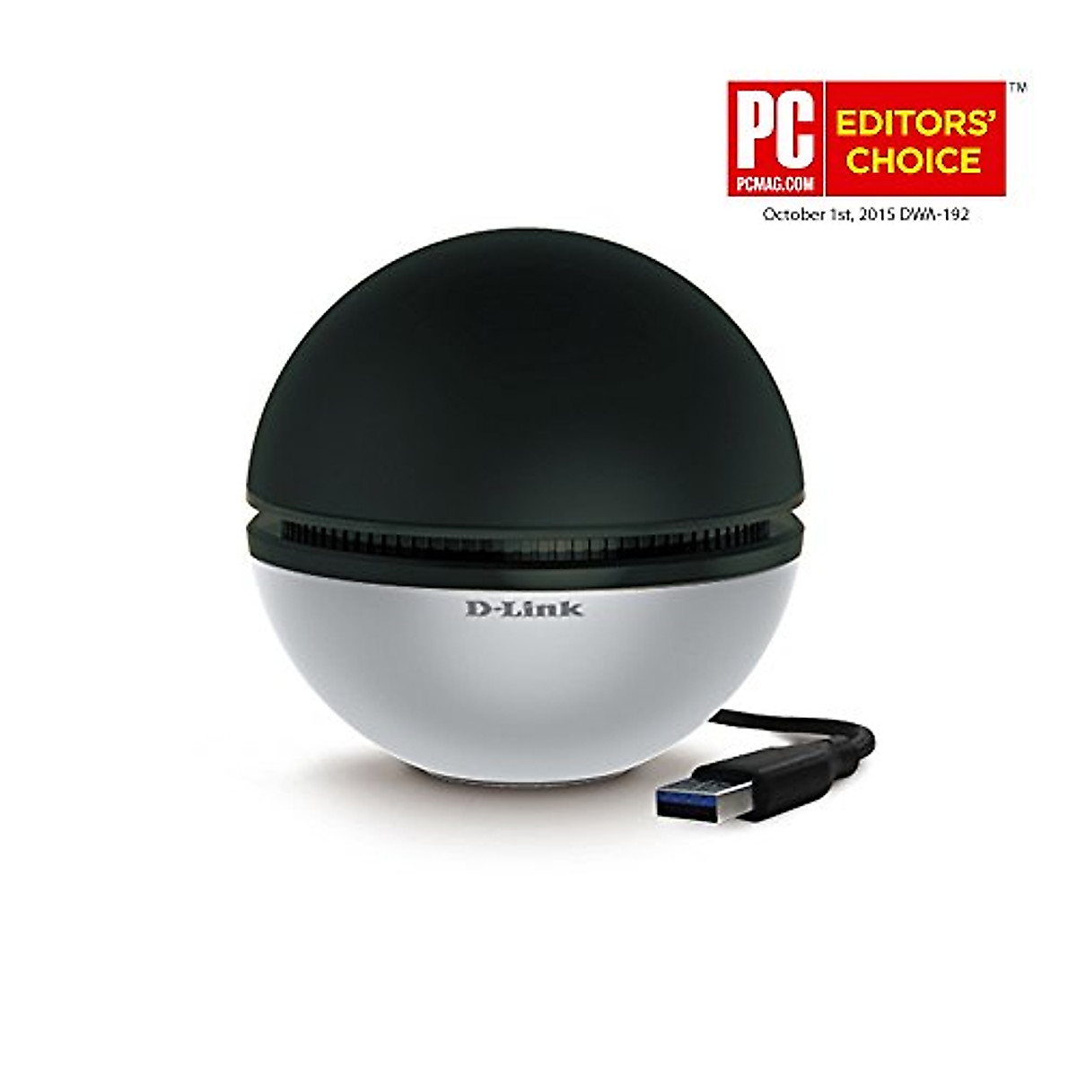 D-Link USB WiFi Adapter AC1900 USB 3.0 Dual Band Long Range Wireless Network for Desktop PC Laptop Gaming (DWA-192)