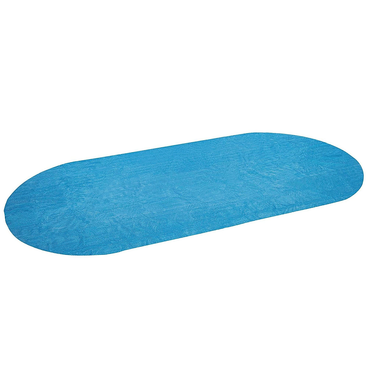 Bestway Flowclear 14 Foot x 8 Foot 2 Inch Solar Heat Oval Pool Cover for Above and In-Ground Swimming Pools, Blue (Cover Only)