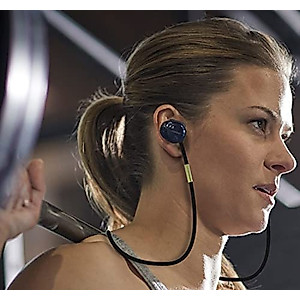 cobcobb Looper Wireless Earbuds Anti-Lost Strap Magnetic Cord for Stemless Wireless Headphone TOZO Bose JBL Beats Skullcandy Samsung(Black 2Pack)