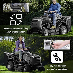 HASMX 720-04061 2 Pack Knob for MTD,Bolens, Brute, Columbia, Craftsman, Huskee, Huskee Supreme, MTD Gold, Mastercut, Murray, Troy Bilt, Yard Machines & Yard-Man and Fits 3A1762F020, 13A1762F065