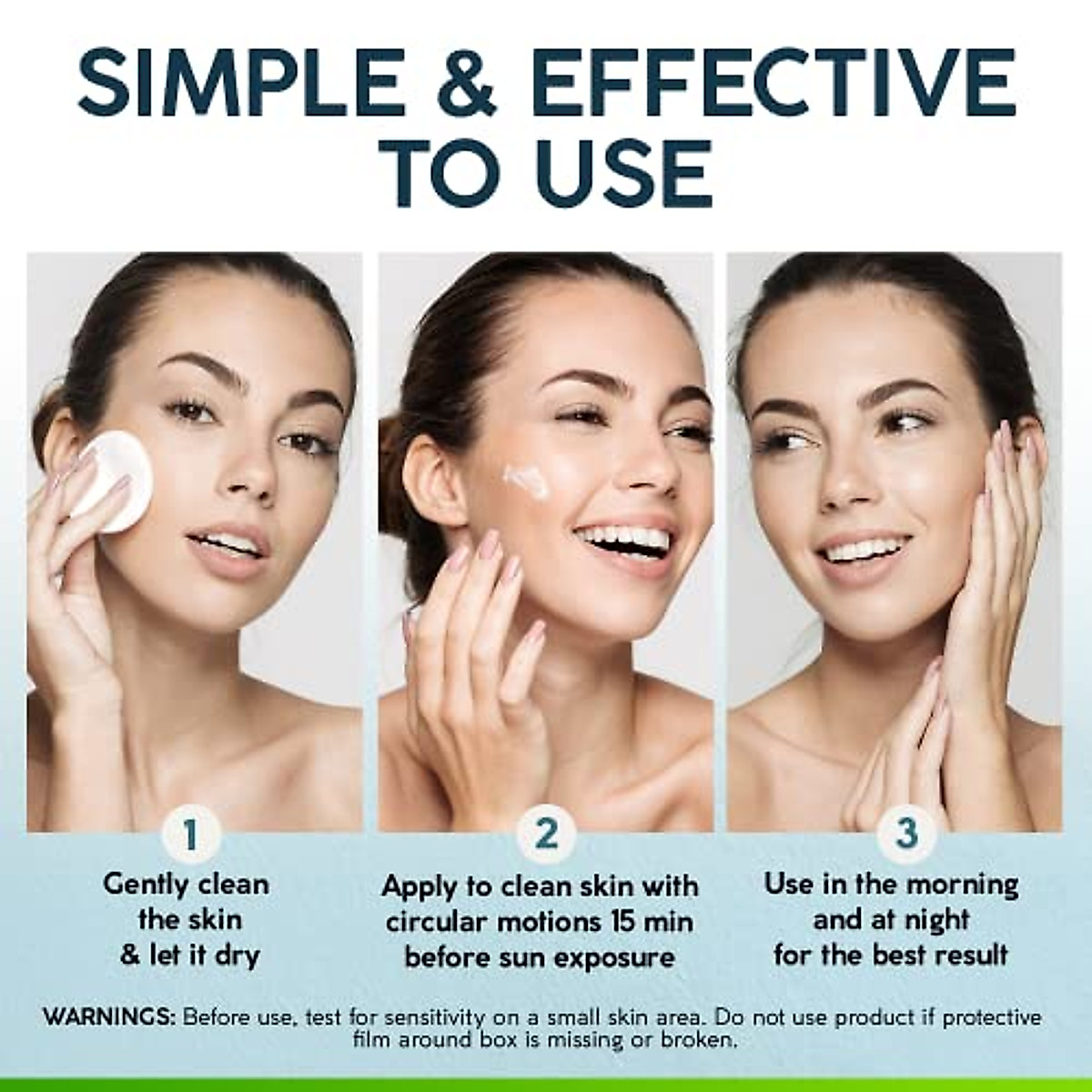 NUVADERMIS Collagen & Retinol Face Moisturizer - Night & Day Cream - Made in USA - Anti Aging & Anti Wrinkle Lotion - Sensitive Skin Safe - Daily Hydrating Skin Care for Women & Men - Pump, 1.7 oz