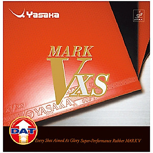 Yasaka Mark V XS Color-Red,Thickness-2.0mm