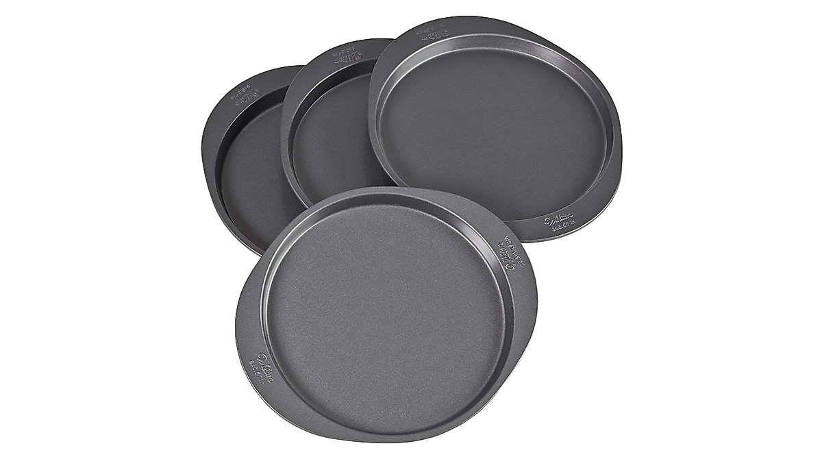 Wilton Easy Layers 8-inch Cake Pans Set - Bake Perfect Cakes