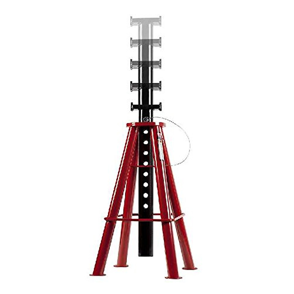 Sunex 1410 10-Ton, High Height, Pin Type, Jack Stands, Pair