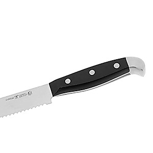 HENCKELS Statement Razor-Sharp 5-inch Serrated Tomato Knife, German Engineered Informed by 100+ Years of Mastery