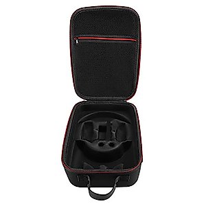 Jopwkuin VR Carrying Case, Storage Bag Abrasion Resistant Nylon with Shoulder Strap for Oculus Quest(Black)