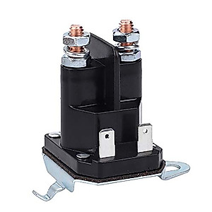 ATVATP 582042801 582042802 Starter Solenoid 435-325 Replacement for Husqvarna 532192507 192507 AYP Craftsman Poulan Trombetta 862-1241-211-12 Brass Plunger