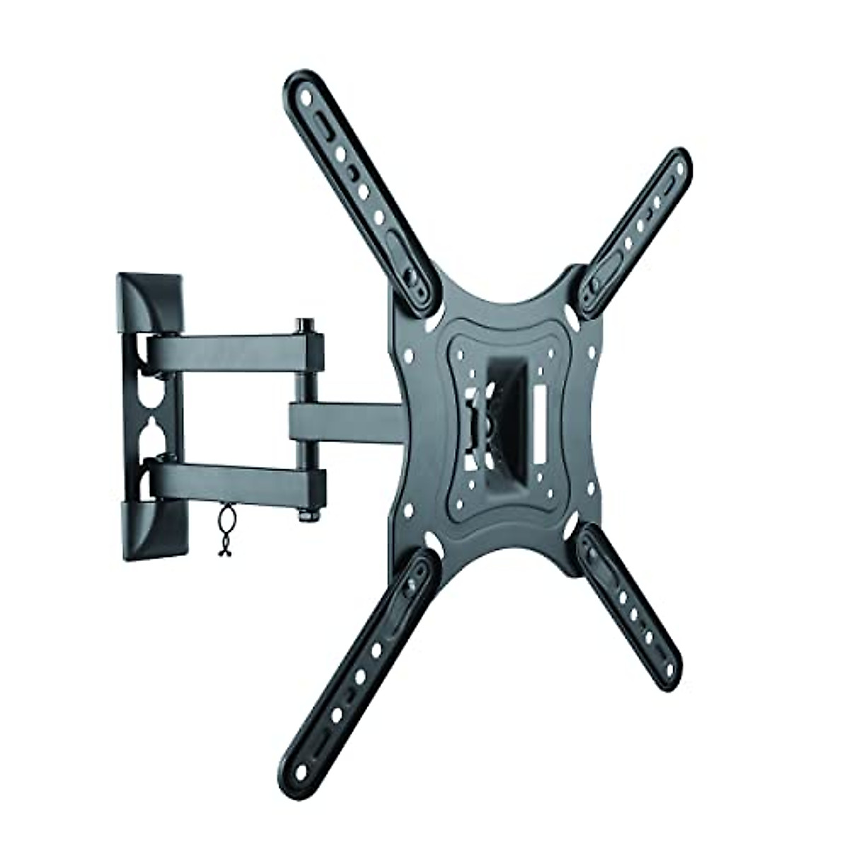 ProHT Articulating TV Wall Mount TV Stand(05416) Full Motion for Most 23”- 55” 3D LED, LCD TVs and Screens, +15°~ -15°Tilt; +90°~ -90° Swivel, VESA up to 400x400,Max Load 66lbs