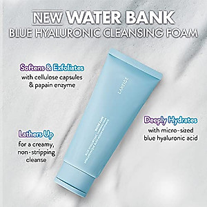 LANEIGE Water Bank Blue Hyaluronic Cleansing Foam: Cleanse and Hydrate