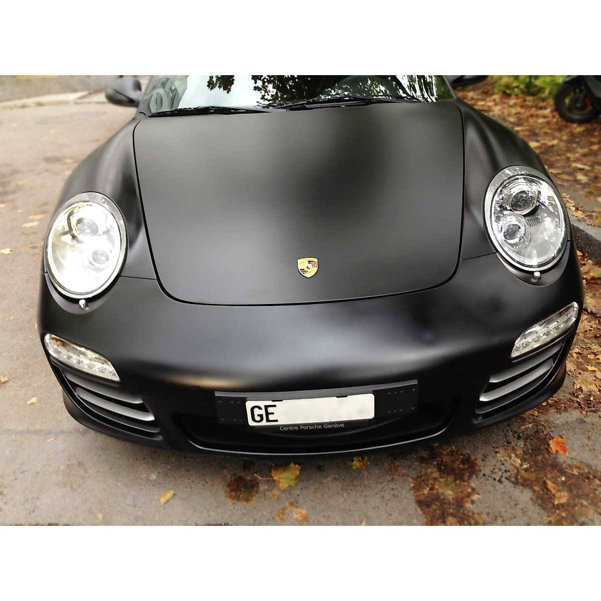 VViViD Black Matte 5 Foot x 6 Foot Car Wrap Vinyl Roll with Air Release 3Mil