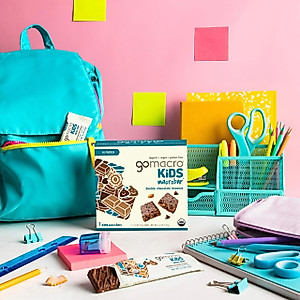 GoMacro Kids MacroBar – 4 Flavor Assortment - (0.90 Ounce Bars, 28 Count)