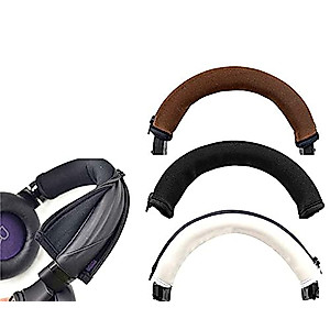 Headphone Zippered Headband Head Cushion Top Cover Wireless SE Gaming Headset Replacement Accessories for Corsair Virtuoso RGB, Black