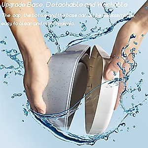 LeYoMiao Medium and Small Pet Automatic Food Feeder and Drinker Set 3.8 L, Dog Travel Supplies Feeder and Drinker Cat Rabbit Pet Animal (Food Feeder +Waterer)