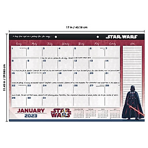 2023 Star Wars: Saga Desk Pad Calendar