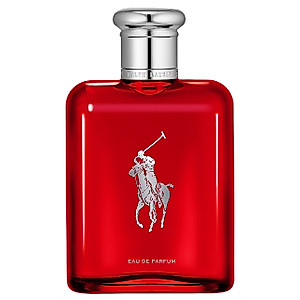 RALPH LAUREN FRAGRANCES Polo Red - Eau de Parfum - Men's Cologne - Woody & Spicy - With Ginger, Sage, and Cedarwood - Medium Intensity - 4.2 Fl Oz