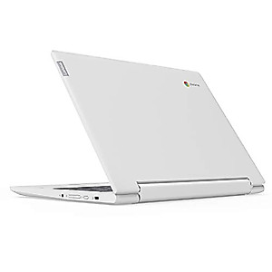 Lenovo Chromebook C330 2-in-1 Convertible Laptop, 11.6" HD Display, MediaTek MT8173C, 4GB RAM, 64GB Storage, Chrome OS, Blizzard White