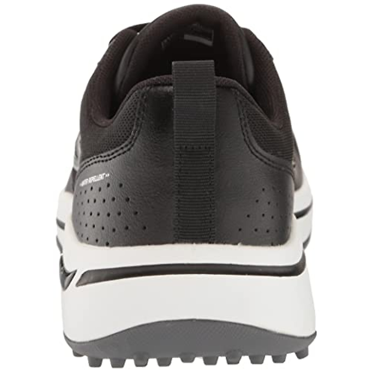 Skechers Men's Arch Fit Golf Shoe Sneaker, Black/White, 12