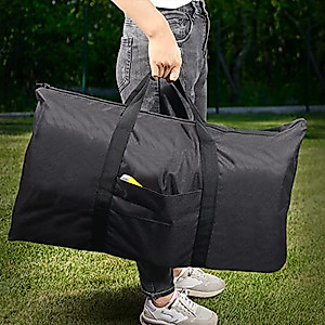 AJinTeby Griddle Bag for Camp Chef Flat Top Griddle SG100, Camping Accessories for Camp Chef Griddle - SG100 16" x 38", SG60, FG32, 3 Burner Cookers, Heavy Duty 600D Polyester Griddle Carry Bag